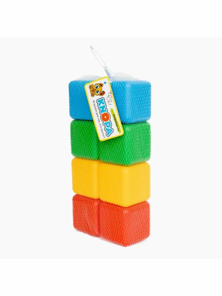 Набор кубиков Кнопа (8 шт) 1/6 (кубик 7х7 см)