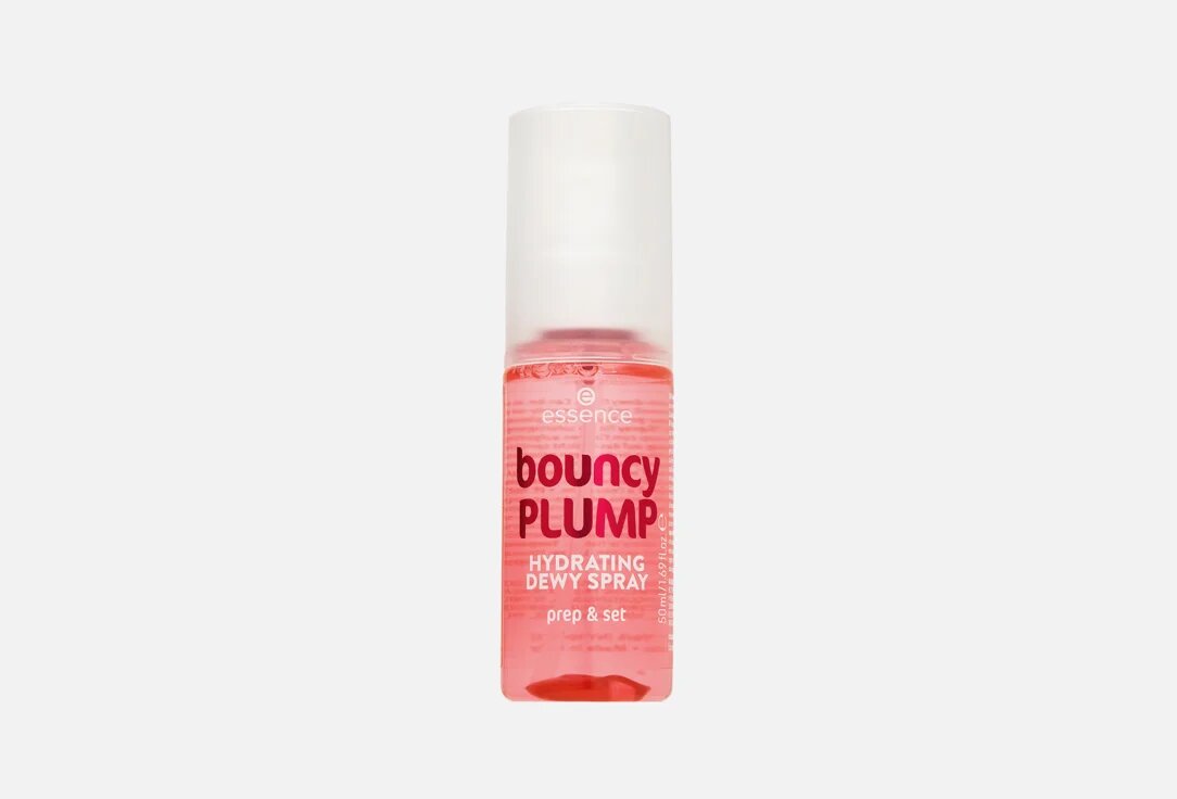 Фиксирующий спрей для лица essence Bouncy plump hydrating, 50 мл