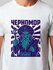 Футболка PRINTSHOT, 1 шт., размер M, белый