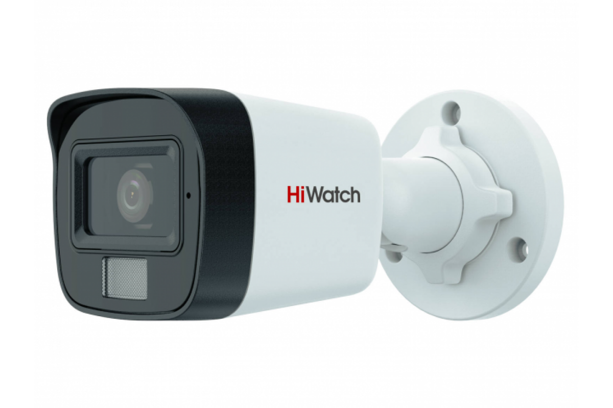 Камера видеонаблюдения аналоговая HiWatch DS-T500A(B)(2.8MM), белый, 2592 х 1944