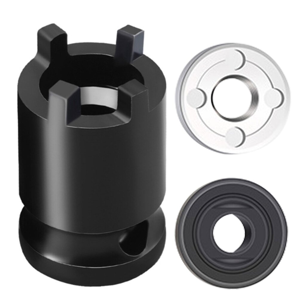 Универсальный торцевой ключ для угловых шлифовальных машин для нескольких электроинструментов, включая угловые шлифовальные машины, надежная ручка с четырьмя захватами