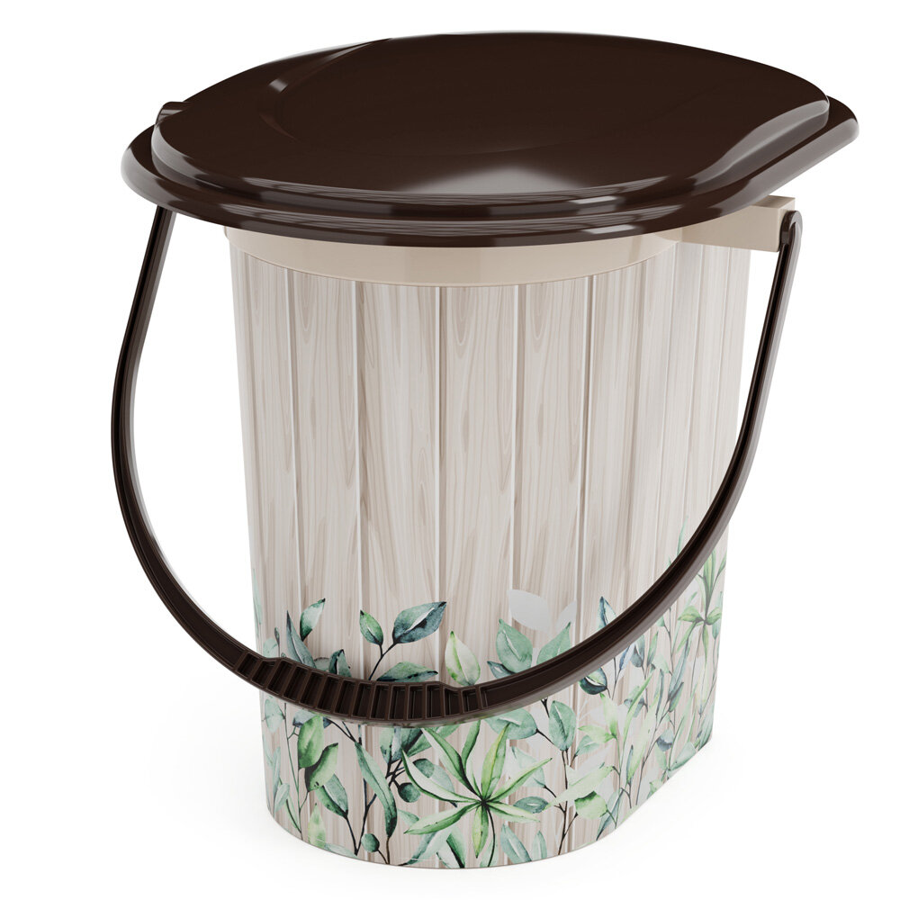 Ведро-туалет 17л "Летний день" 400*360*380мм