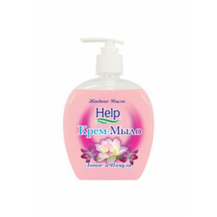 Мыло жидкое HELP лотос И пачули С дозатором 500Г АТФ