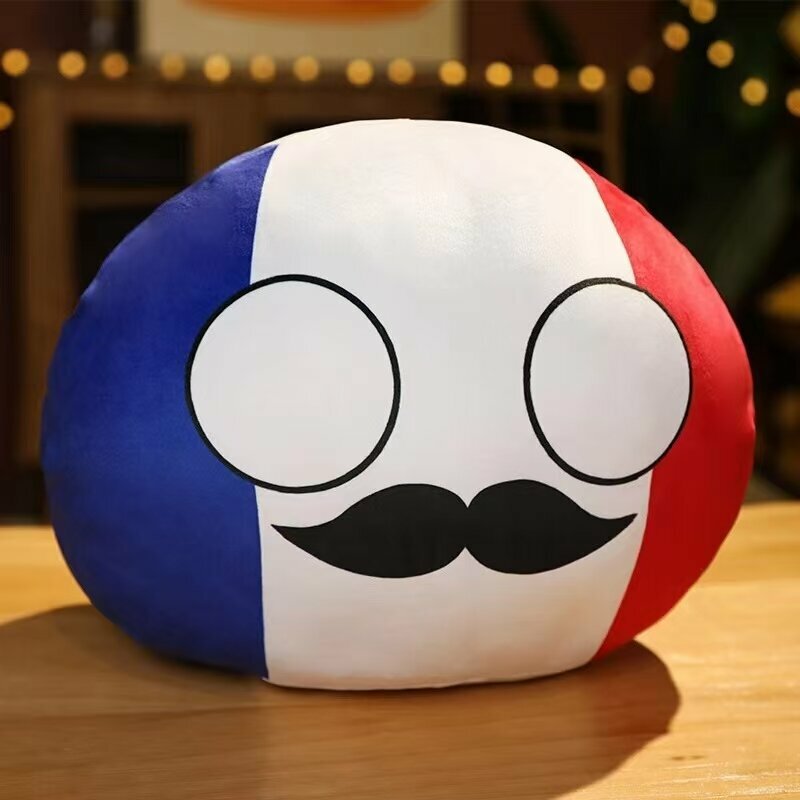Мягкая игрушка MOOCIE Potato Mayhem "Countryball", 30см, Различные стили