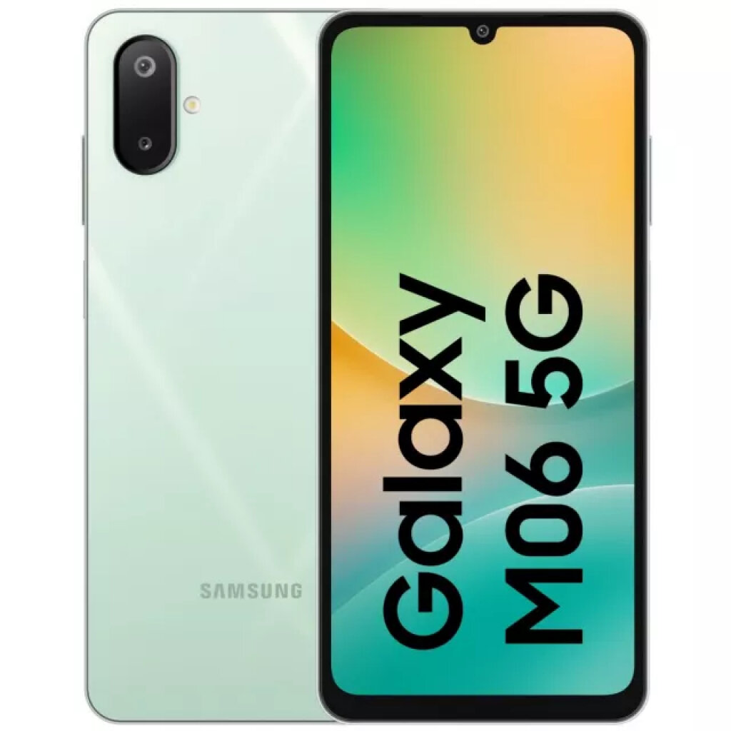 Смартфон Samsung Galaxy M06, 6/128Gb, 5G, Sage Green (Зеленый)