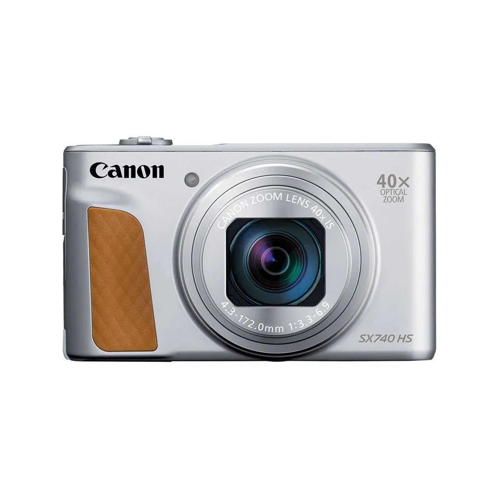 Камера CANON POWERSHOT SX740 SILVER, серебристая, 20.3 Мп, 40х оптический зум