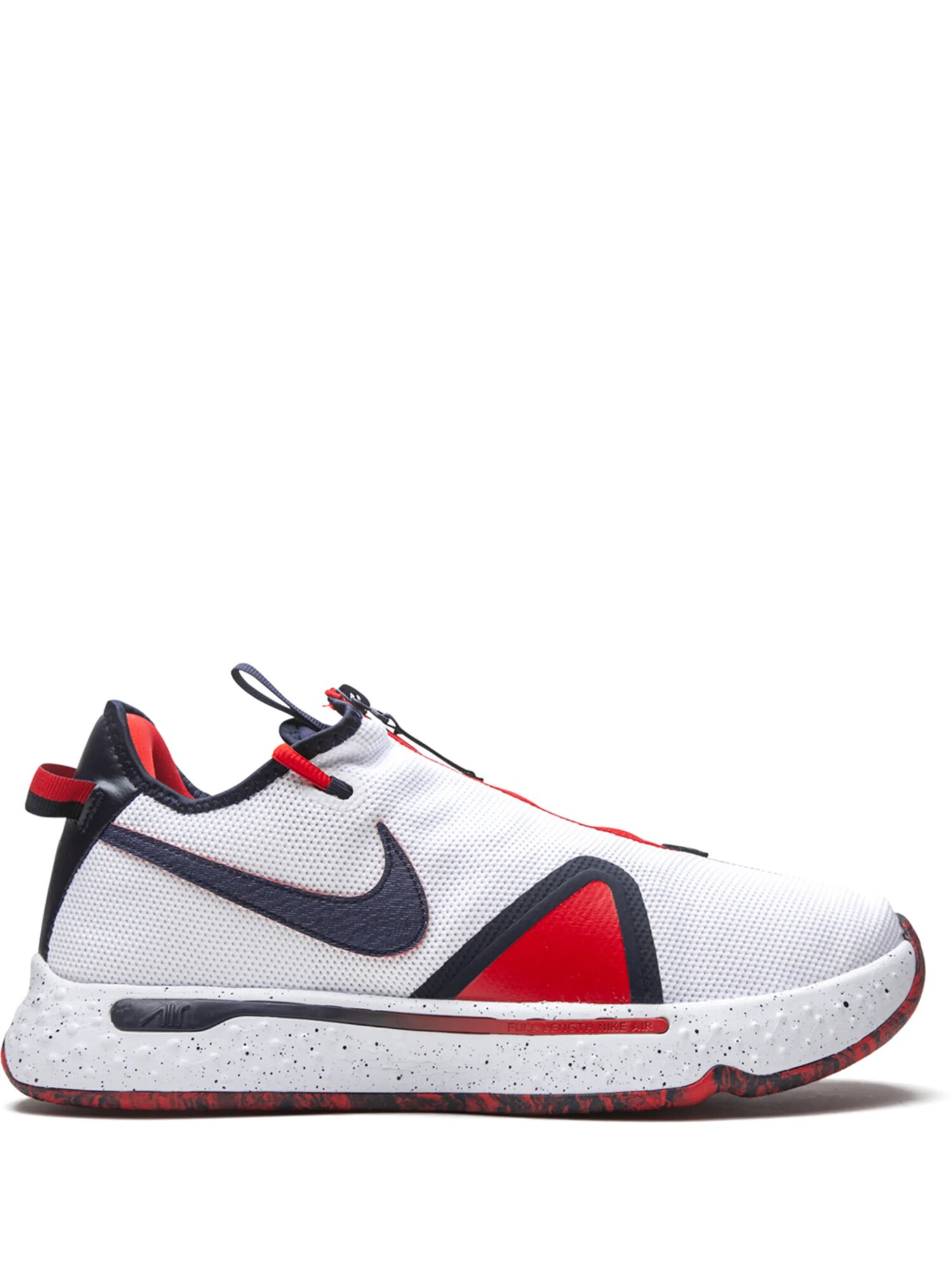 Кроссовки NIKE, размер 9.5 US, белый,