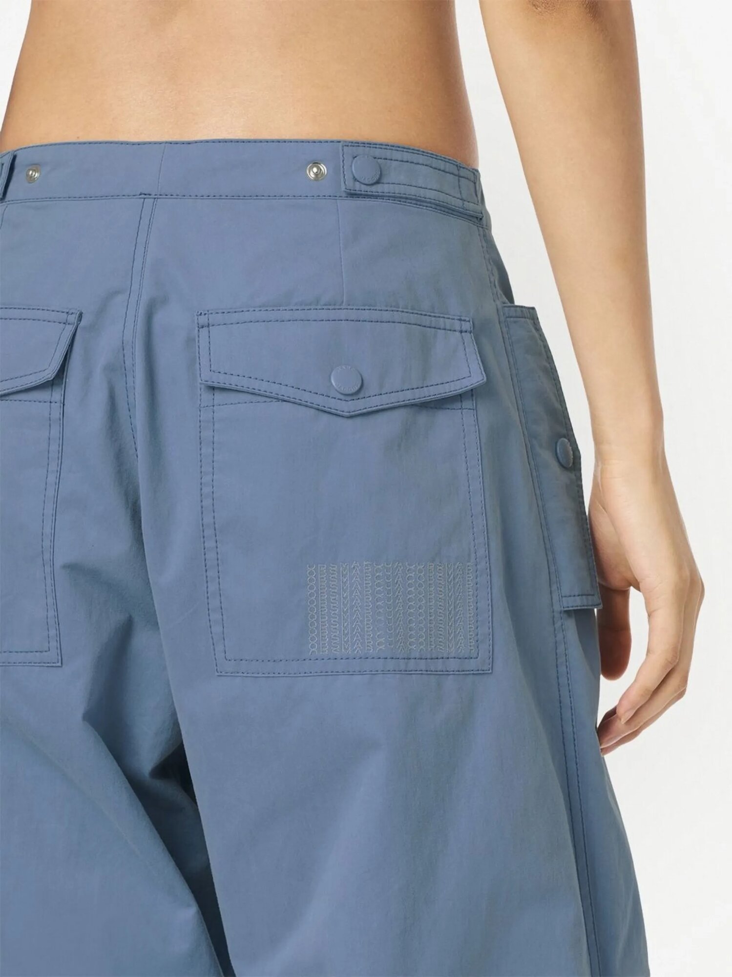 Брюки спортивные MARC JACOBS Baggy, размер 4 US, синий — фото 1