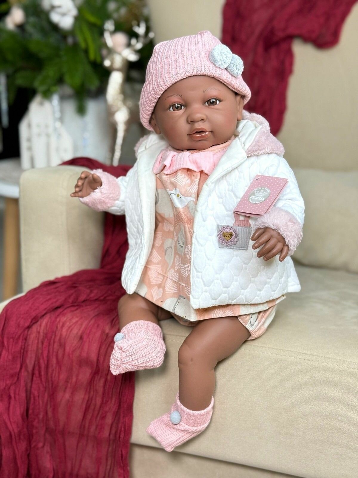 Кукла Berbesa мягконабивная 50см SARA