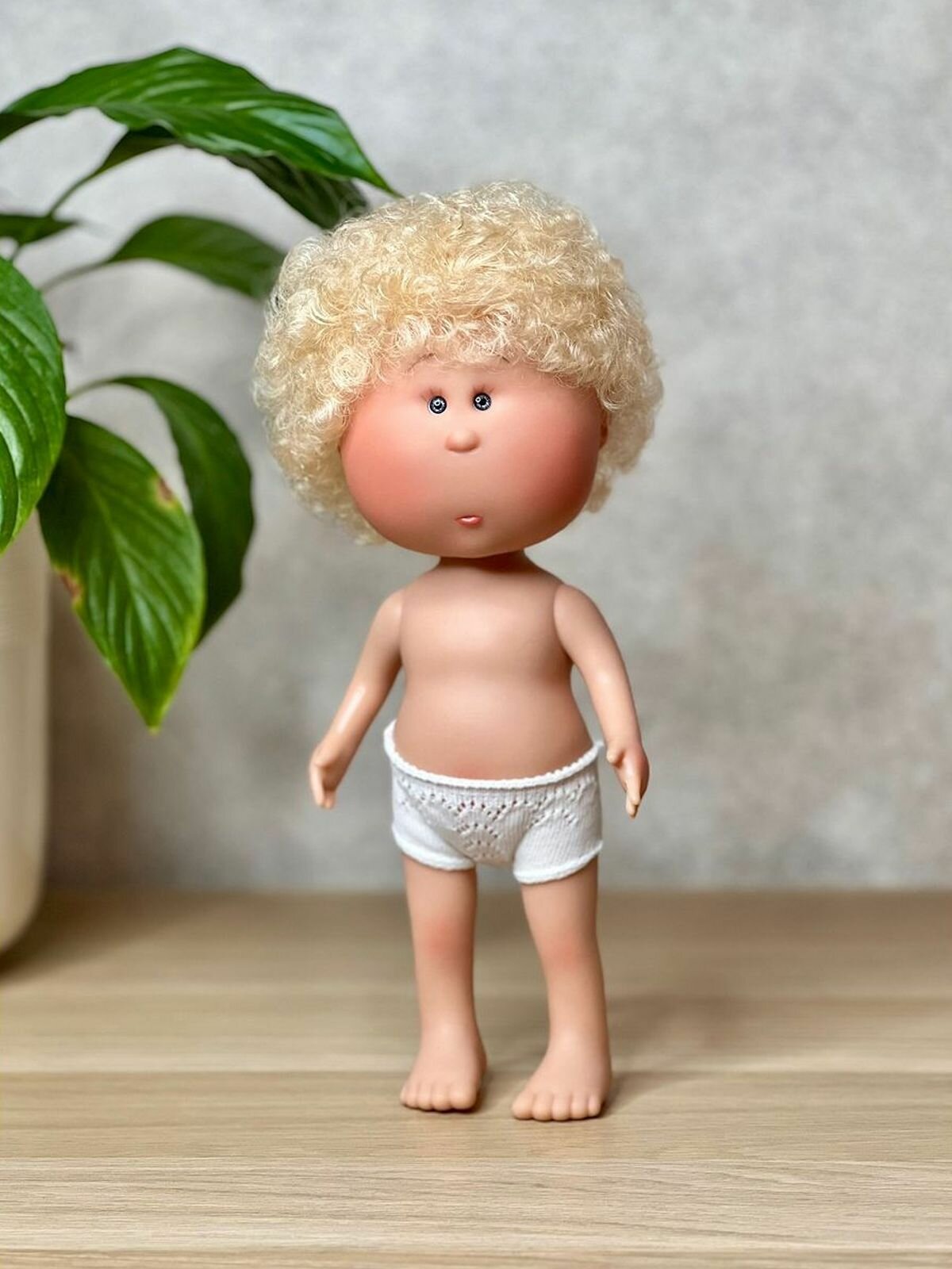 Кукла для девочки виниловая 30 см Мио без одежды (3000W22A)