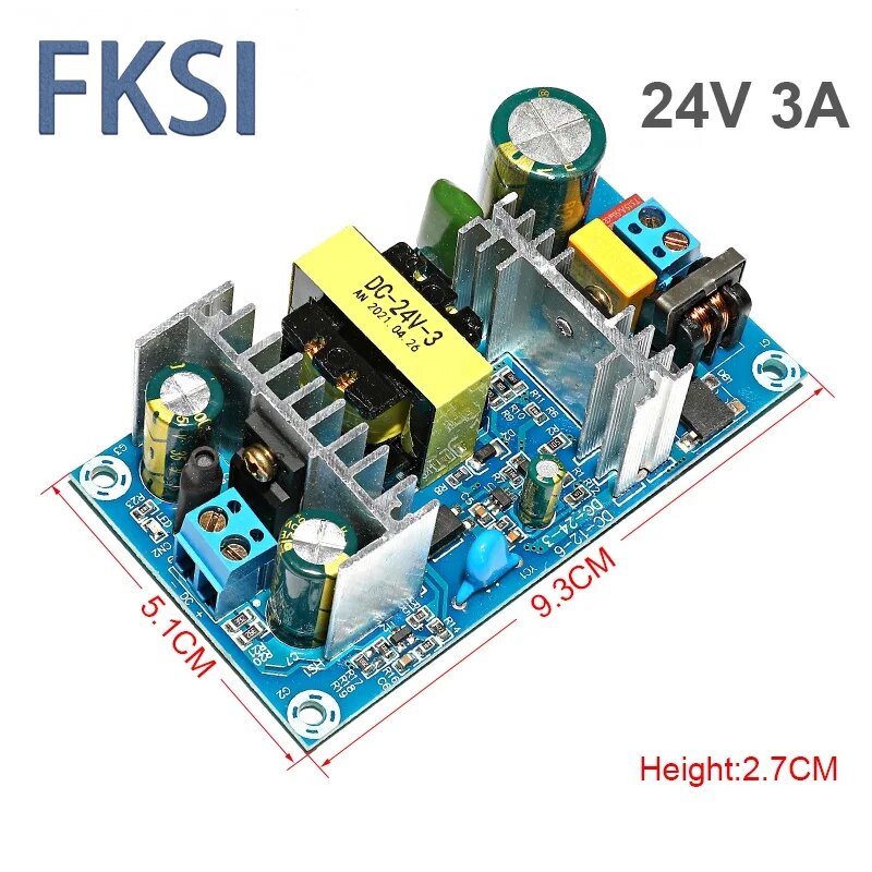 Импульсный блок питания FKSI 24V 3A