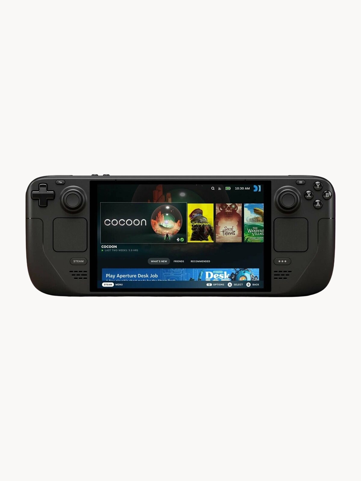 Valve Steam Deck OLED 16/512 GB Black портативная консоль с SSD 512 ГБ и оперативной памятью 16 ГБ