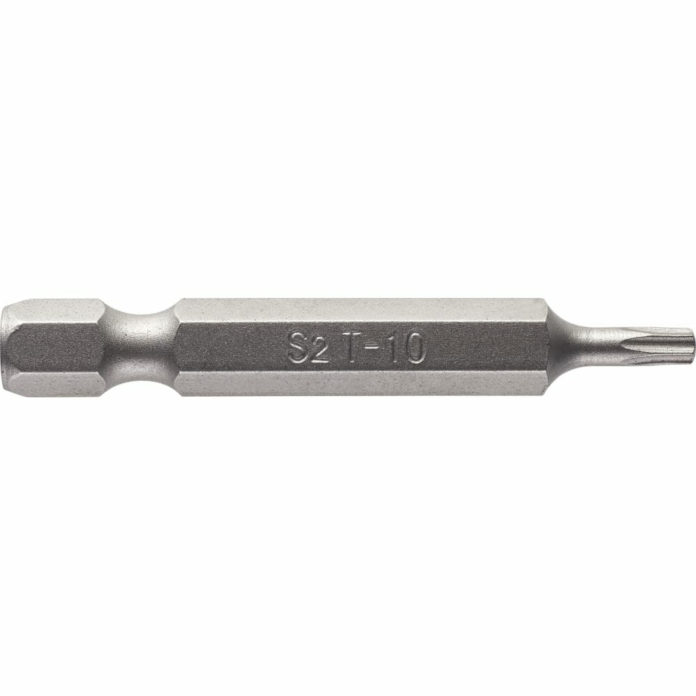 Биты Torx T10, набор 10 шт, односторонние, магнитный наконечник, материал S2, для шуруповертов, бренд — фото 1