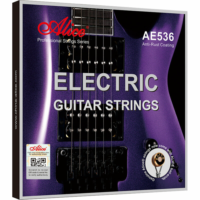 Струны для электрогитары Alice Super Light AE536-SL 9-42