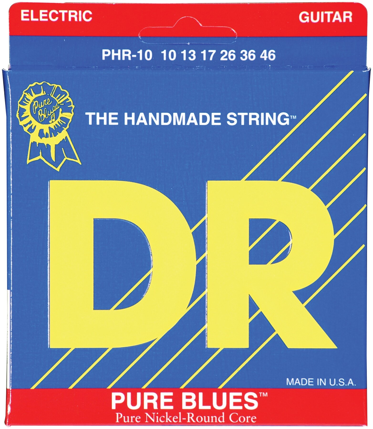 Струны для электрогитары DR Pure-Blues PHR-10 10-46