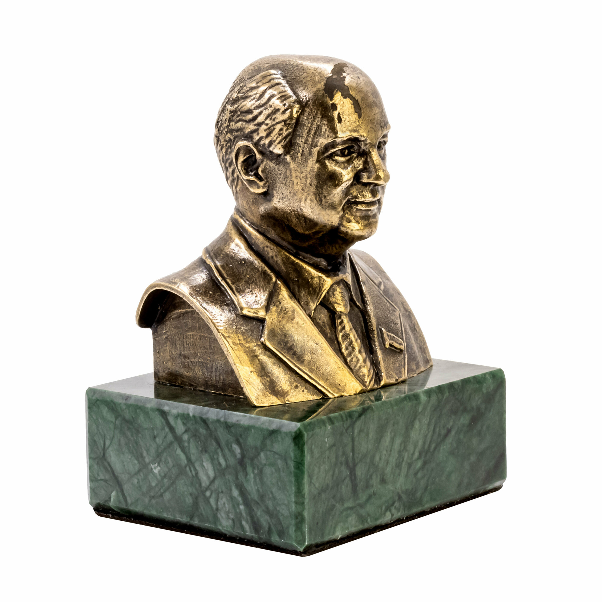 Бюст Горбачев (ВхШхД 7см./5см./5см.) — фото 1