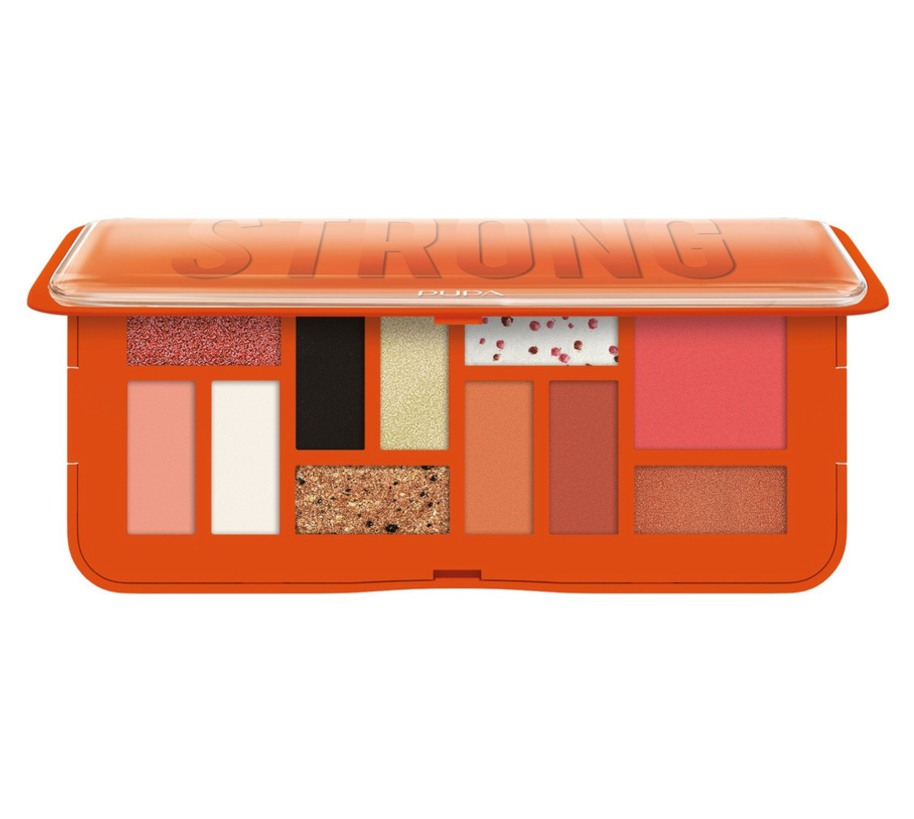 Пупа / Pupa - Палетка для лица Make-Up Palette тон 004 Strong 12 г