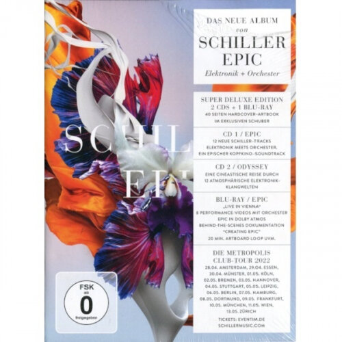 Диск Blu-Ray Warner Music Schiller - Epic (Super Deluxe Edition) (2 CD + Blu-Ray)