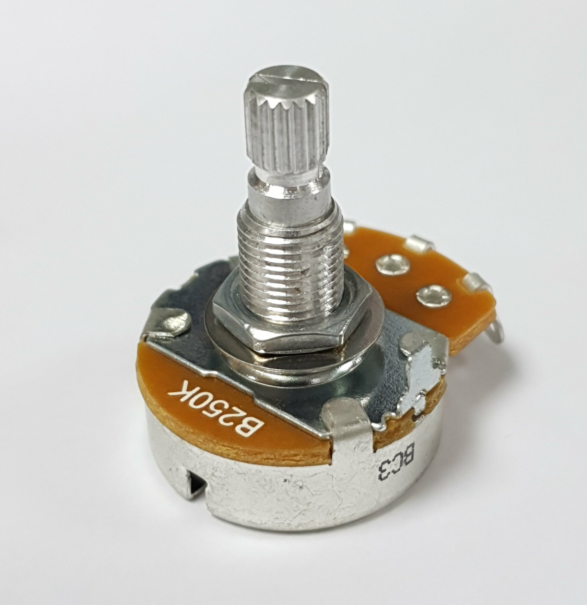 ALPHA потенциометр B250K, длина резьбы 10 мм, с удлиненным штоком