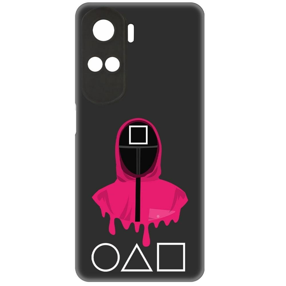 Чехол-накладка Krutoff Soft Case Игра в кальмара-Начальник для Honor X50i черный