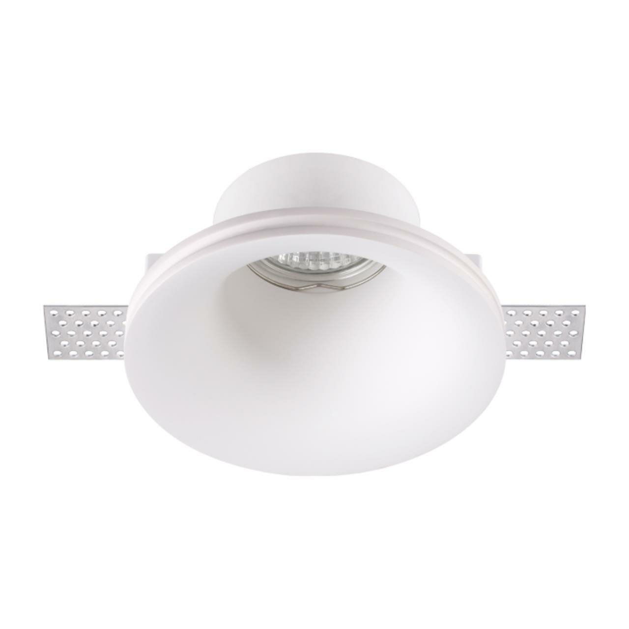 Встраиваемый под покраску светильник NOVOTECH YESO 370486 GU10 50W белый