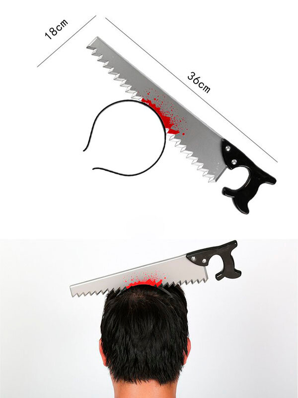 Ободок-иллюзия "Пила" (Цв: Серый )