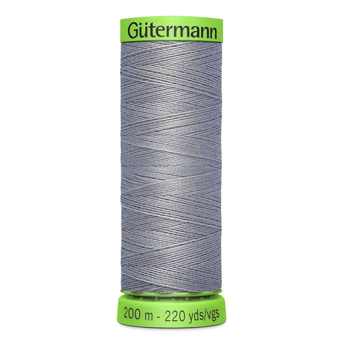 Нитки швейные Gutermann Extra Fine 150, 5 шт*200м, для особо деликатных тканей (040 пепельно-серый)
