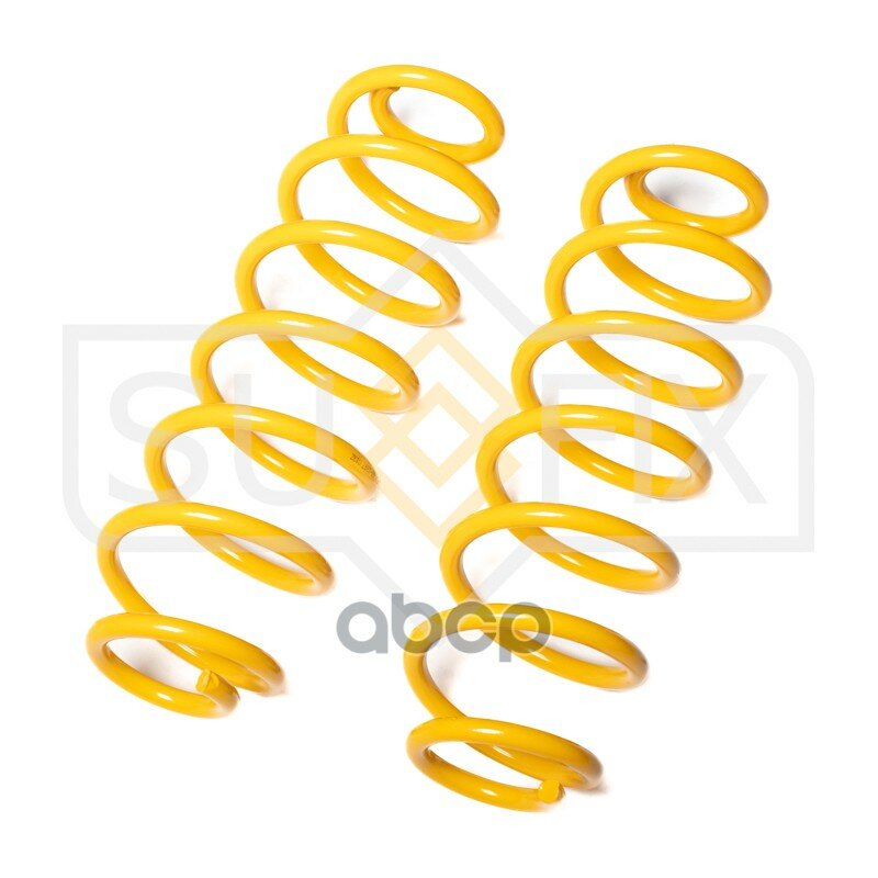 Пружины подвески задние SKODA Superb II(3T4) 08-15, VW Golf V-VI(1K5-AJ5) 07-13 SUFIX арт. SZ-1397