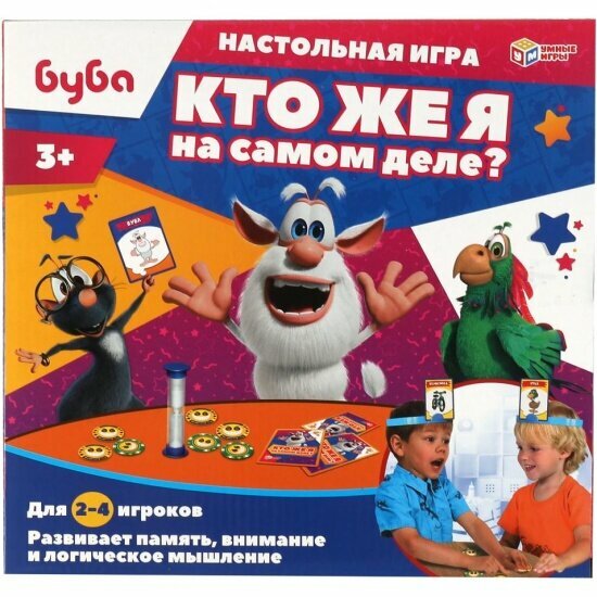 Настольная игра Умные Игры B860891-R1 Кто же я? Буба
