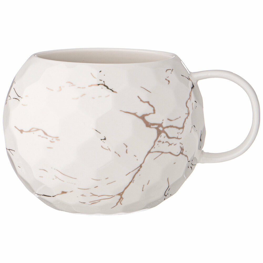 Кружка lefard breaktime 400мл, белая KSG-90-1088