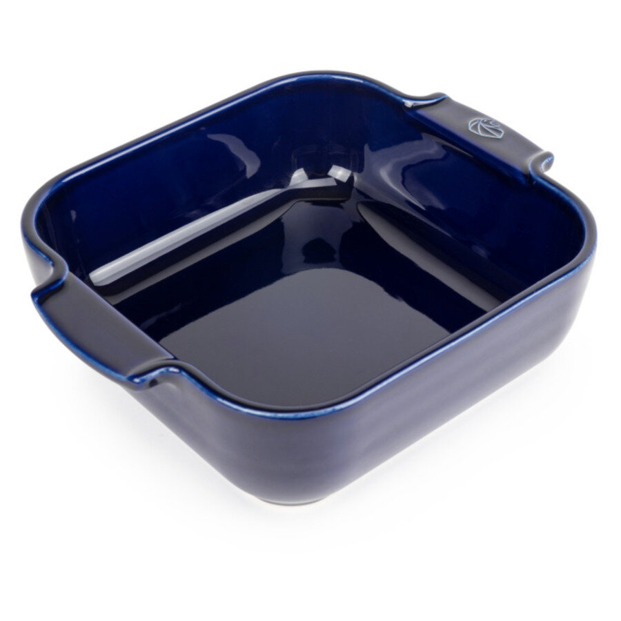 Форма для запекания квадратная Peugeot Blue 21х21х5,4 см, 1,1л, керамика, синяя