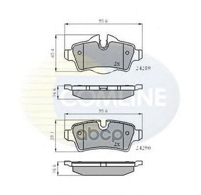 Колодки ЗАД MINI COOPER/ONE 06- Comline арт. CBP01759