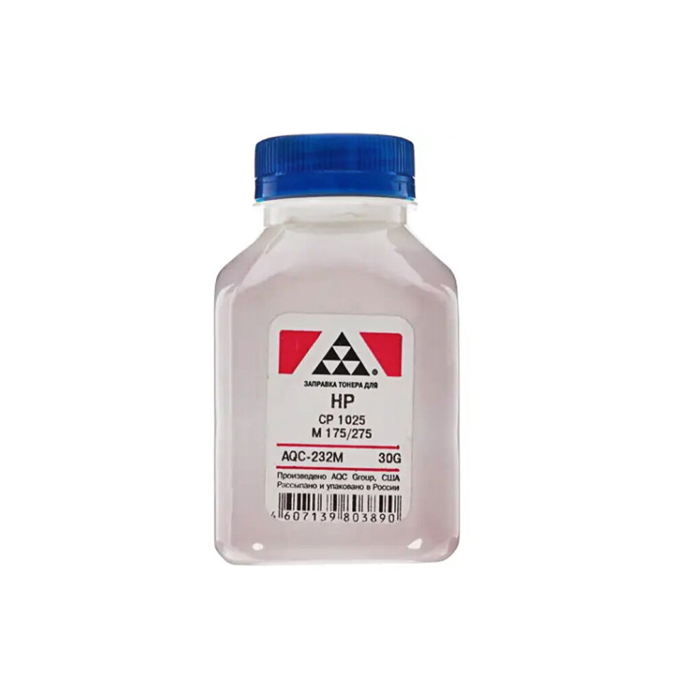 Тонер AQC (AQC-232M) для HP CP 1025, M 175, 275 Magenta (30г)