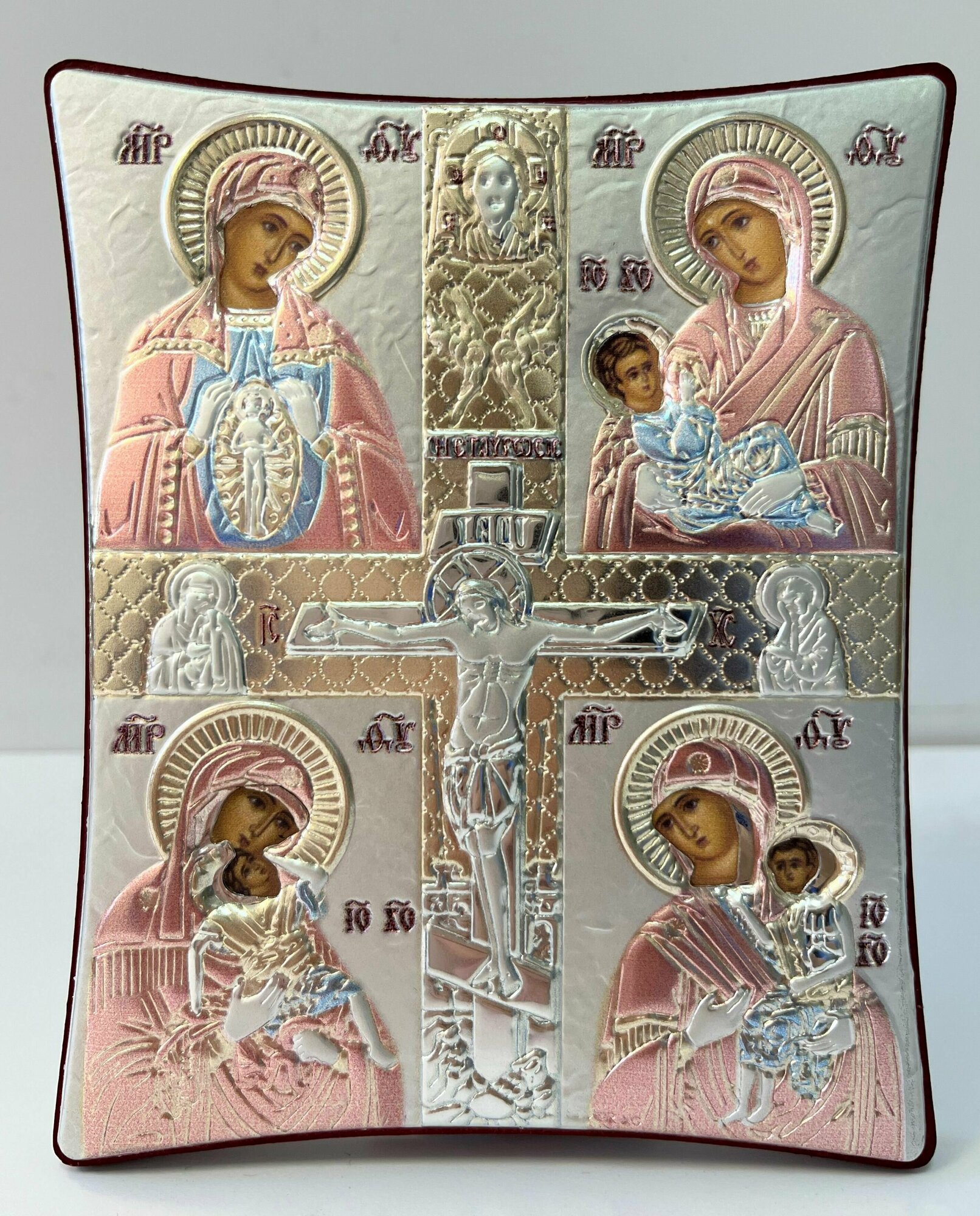 Икона Божией Матери "Материнство" / 14x11 см / 150TBR6FWC