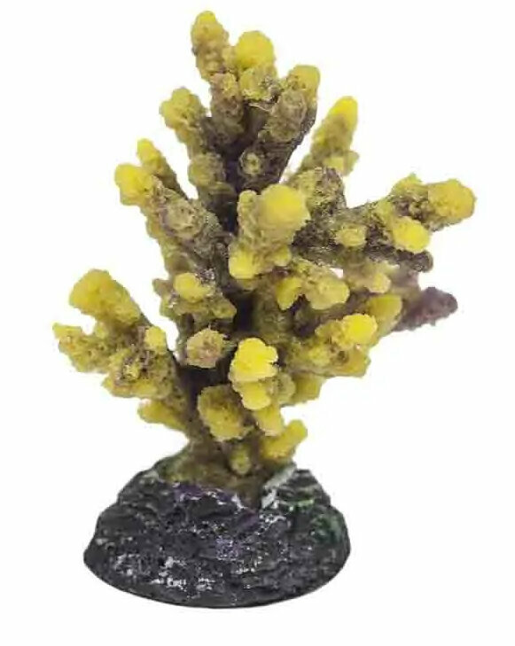 Искусственный коралл Vitality жёлто-коричневый (SH9032PUY)