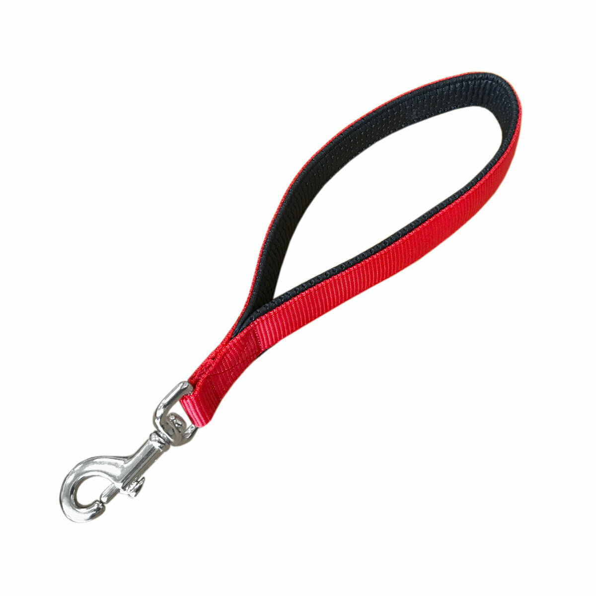 Водилка-ручка для собак с неопреновой подкладкой Zoo One, ширина 25 мм, длина 35 см, красный, 72-5518