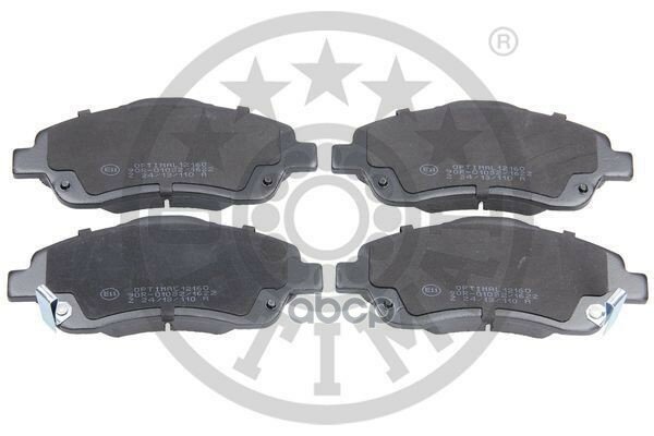 Колодки тормозные дисковые комплект TOYOTA: AVENSIS (_T25_) AVENSIS Combi (_T25_) AVENSIS Stufenh Optimal арт. bp-12160
