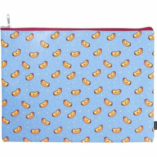 Папка Lorex 1 отд А4 FOOD ADDICTION 330х260 мм молния ПВХ