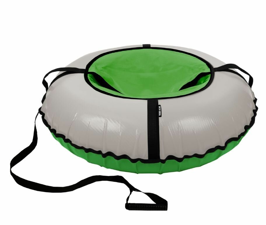 Тюбинг Nika ТБЭ-Т100, серебро/светло-зеленый, 100 см, ТБЭ-Т100/СР