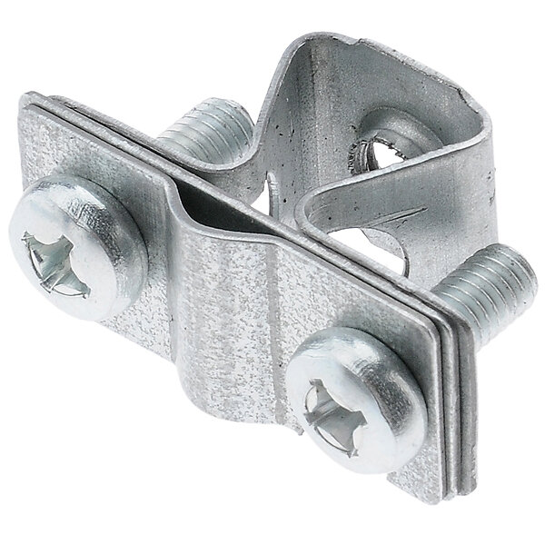 Держатель 90021 круглого проводника 8-10мм, оцинкованная сталь EZETEK (2 шт. в комплекте)