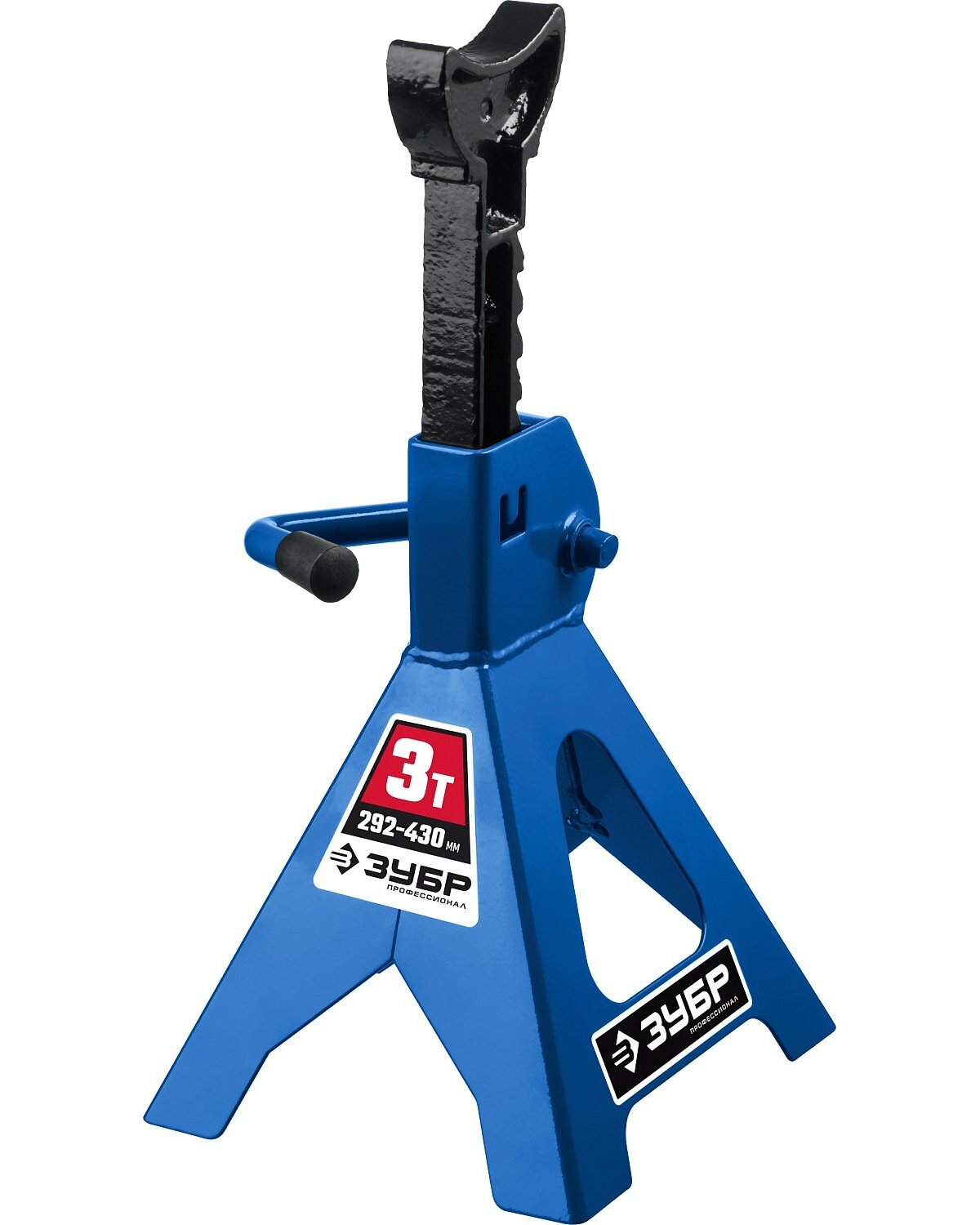 ЗУБР 3т, 292-430 мм, Усиленная страховочная подставка, Профессионал (43065-3) (43065-3_z01)