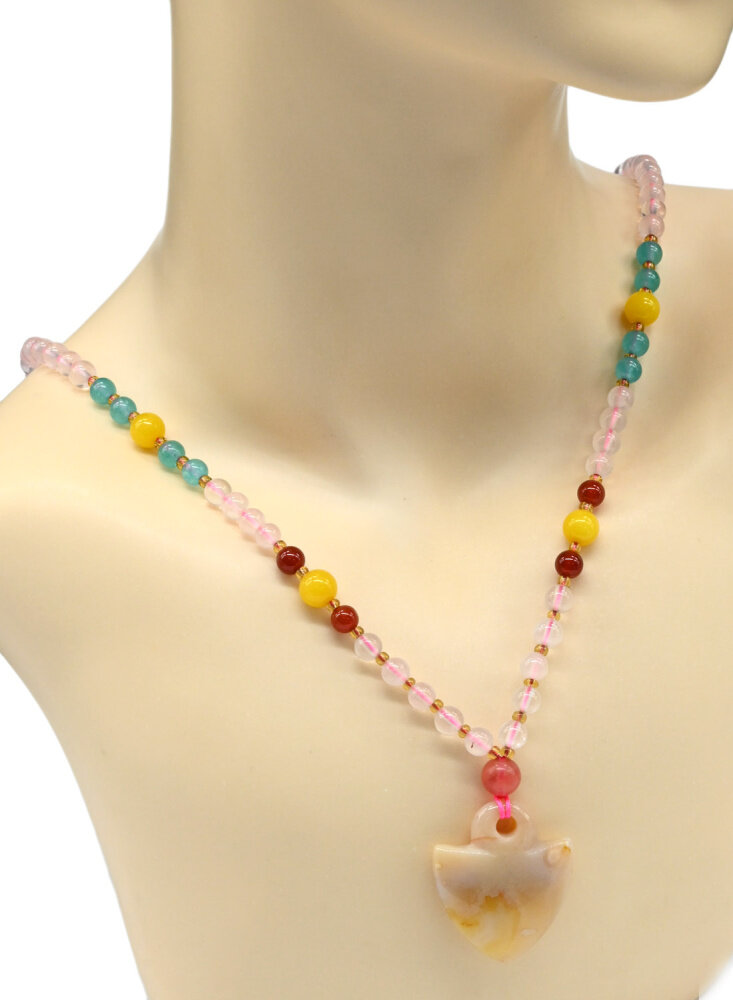 Бусы, кварц