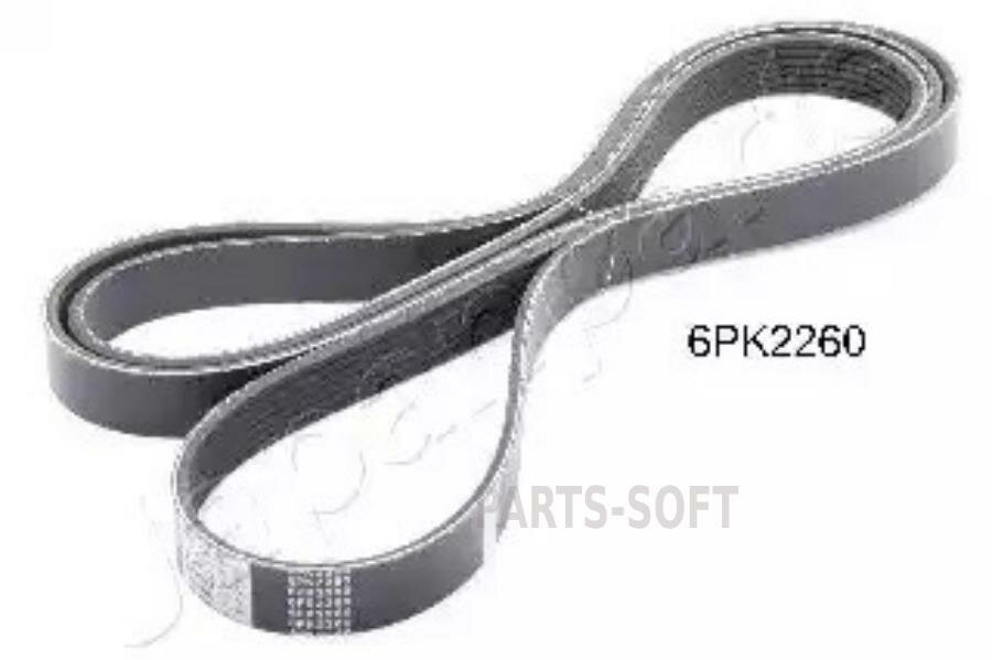 Ремень поликлиновой Japanparts арт. DV6PK2260