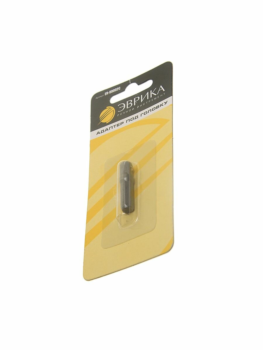 Адаптер под головку 6-гранный (1/4; 30 мм) эврика