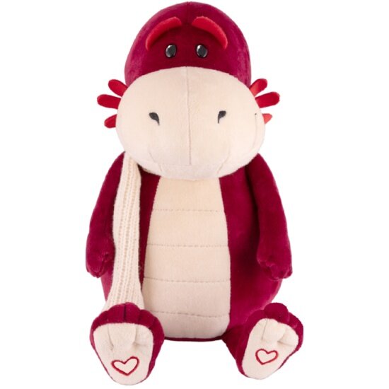 Мягкая игрушка Maxitoys Дракон Патрик В Шарфике, 25 см