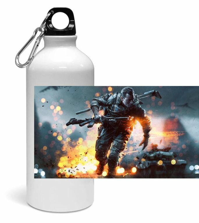 Спортивная бутылка Battlefield, Бателфилд №5
