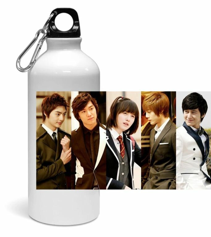 Спортивная бутылка Мальчики краше цветов, Boys Over Flowers №8