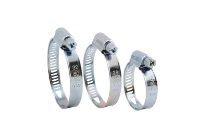 Хомут сантехнический TORK 90-110, червячный, под отвертку, 1 шт