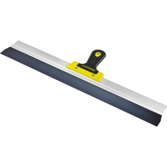 Фасадный шпатель анодированный Stayer Flat 600 мм усиленная алюминиевая направляющая двухкомпонентная ручка 10045-60
