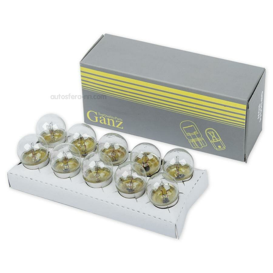 GANZ GIP06044 Лампа R5W 24v5w (BA15s) BOX (10 шт.) GANZ GIP06044